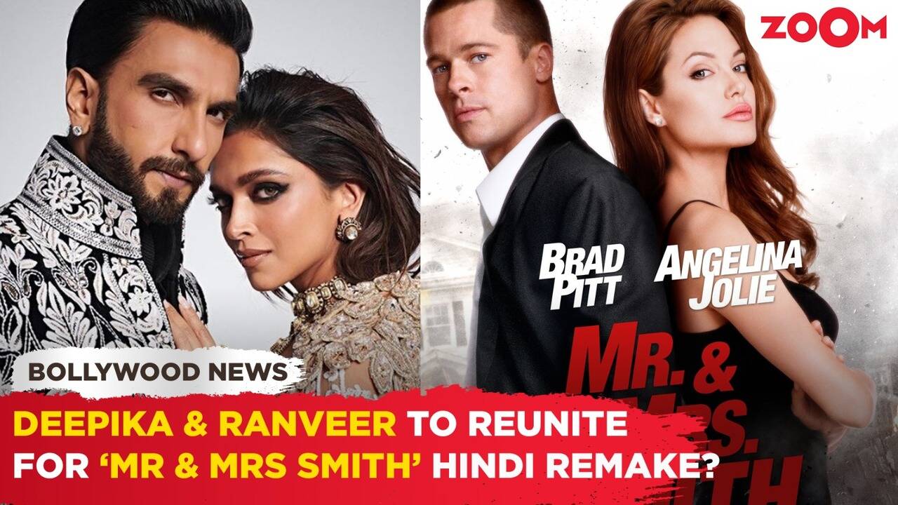 Deepika Padukone & hubby Ranveer Singh to REUNITE for Mr & Mrs Smith's ...
