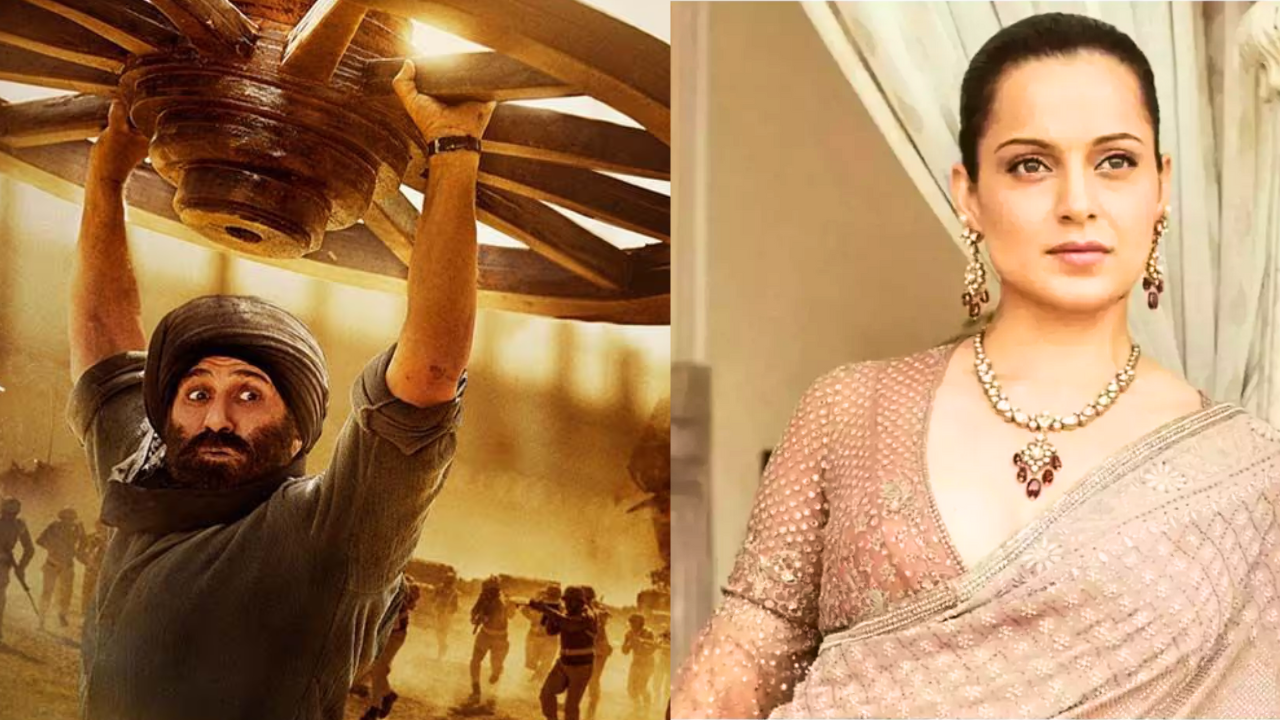सनी देओल की फिल्म गदर 2 की तारीफ करते नहीं थकीं कंगना रनौत- Kangana Ranaut did not get tired of ...
