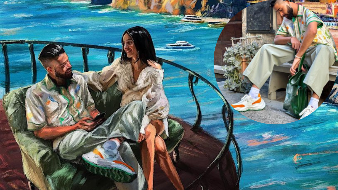 Singer AP Dhillon Gets BRUTALLY Trolled For Wearing Tricolour Sneakers ...