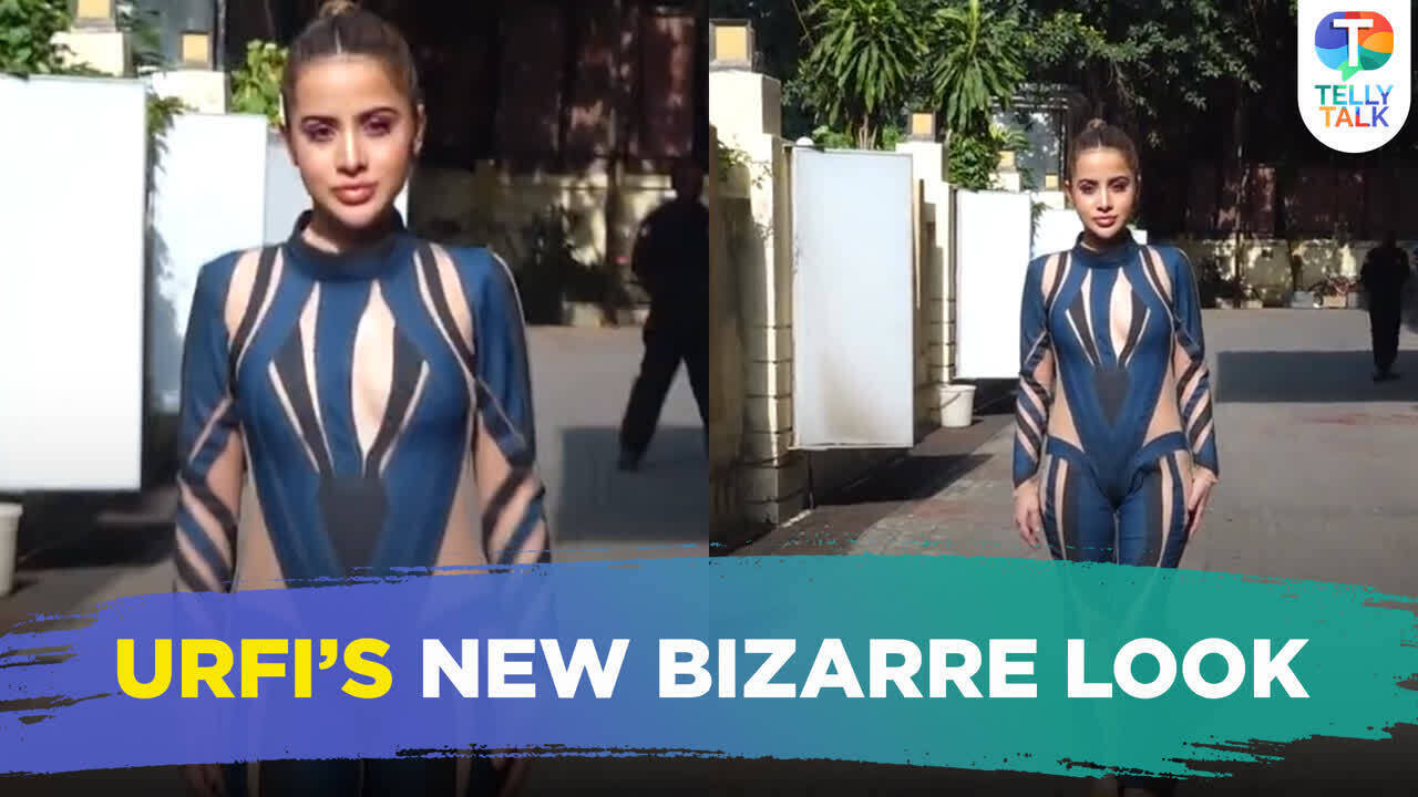 Urfi Javed spotted in a bizarre look; flaunts her hot body in latest ...