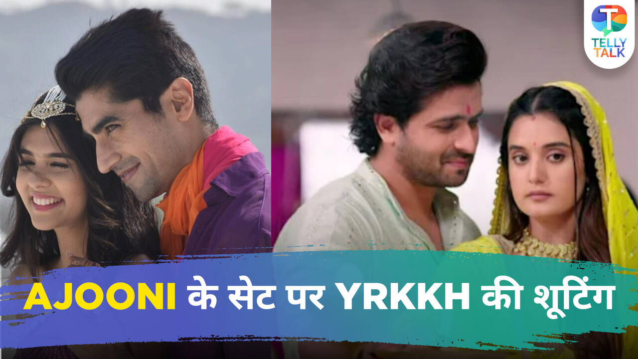 Team Yeh Rishta Kya Kehta Hai shooting on the sets of Ajooni for THIS reason | TV News, Telly ...