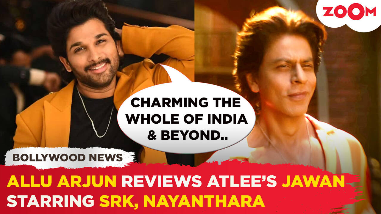 Allu Arjun PRAISES Shah Rukh Khan's Jawan calls it his,'massiest avatar ever' | Bollywood News ...