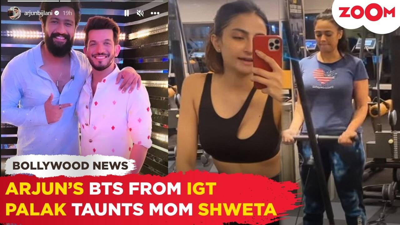 Arjun Bijlani shares sneak peek from the sets of IGT | Palak Tiwari ... Arjun Bijlani shares sneak peek from the sets of IGT | Palak Tiwari ...