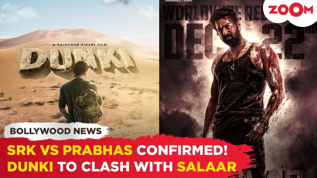 Shah Rukh Khan's Dunki And Prabhas' Salaar Is All Set To Clash This Christmas, News News | Zoom TV