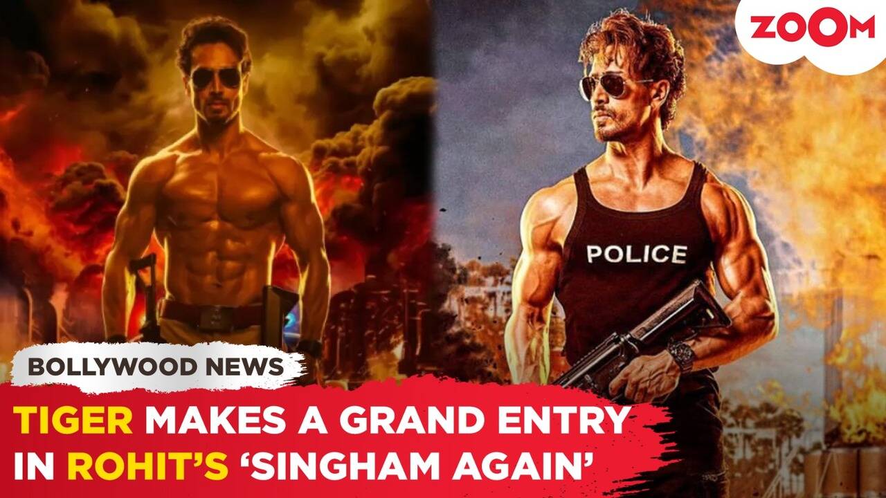 Akshay Kumar & Ranveer Singh REACT as Tiger Shroff joins Rohit Shetty's Singham Again, News News ...