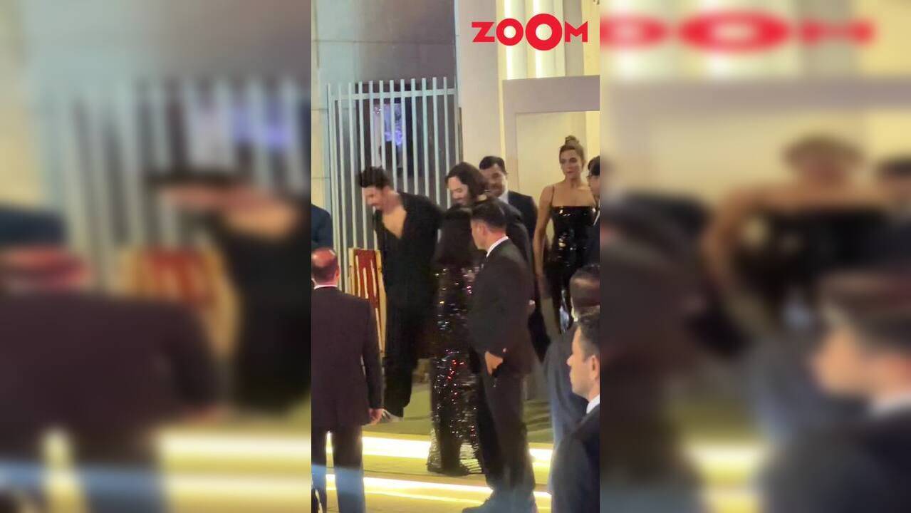 Deepika Padukone WAITS alone as Ranveer Singh kisses Isha Ambani good ... Deepika Padukone WAITS alone as Ranveer Singh kisses Isha Ambani good ...