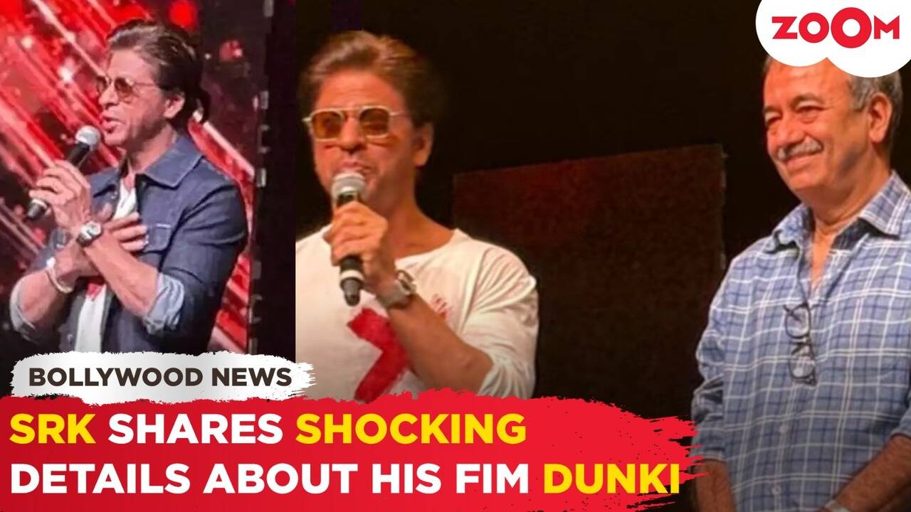 Shah Rukh Khan shares SHOCKING facts about his new film 'Dunki', Videos ...