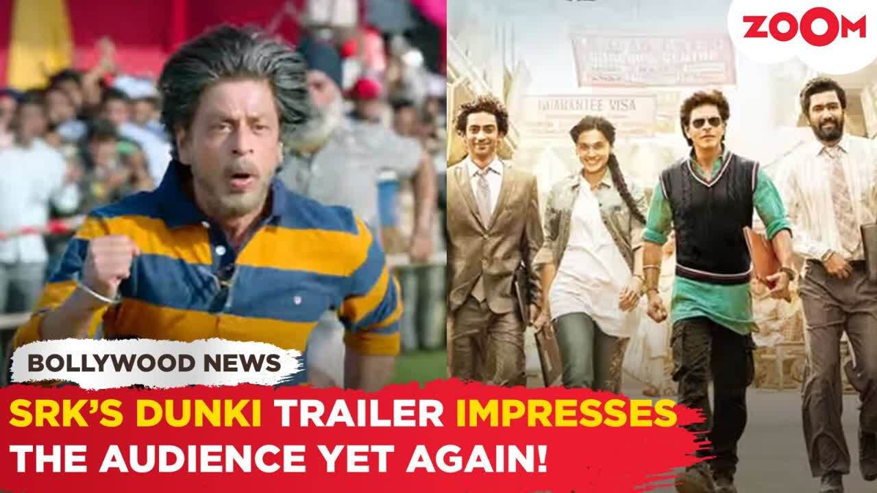 Dunki Trailer: Shah Rukh Khan's Trailer Wins Over Fans with Big Thumbs ...