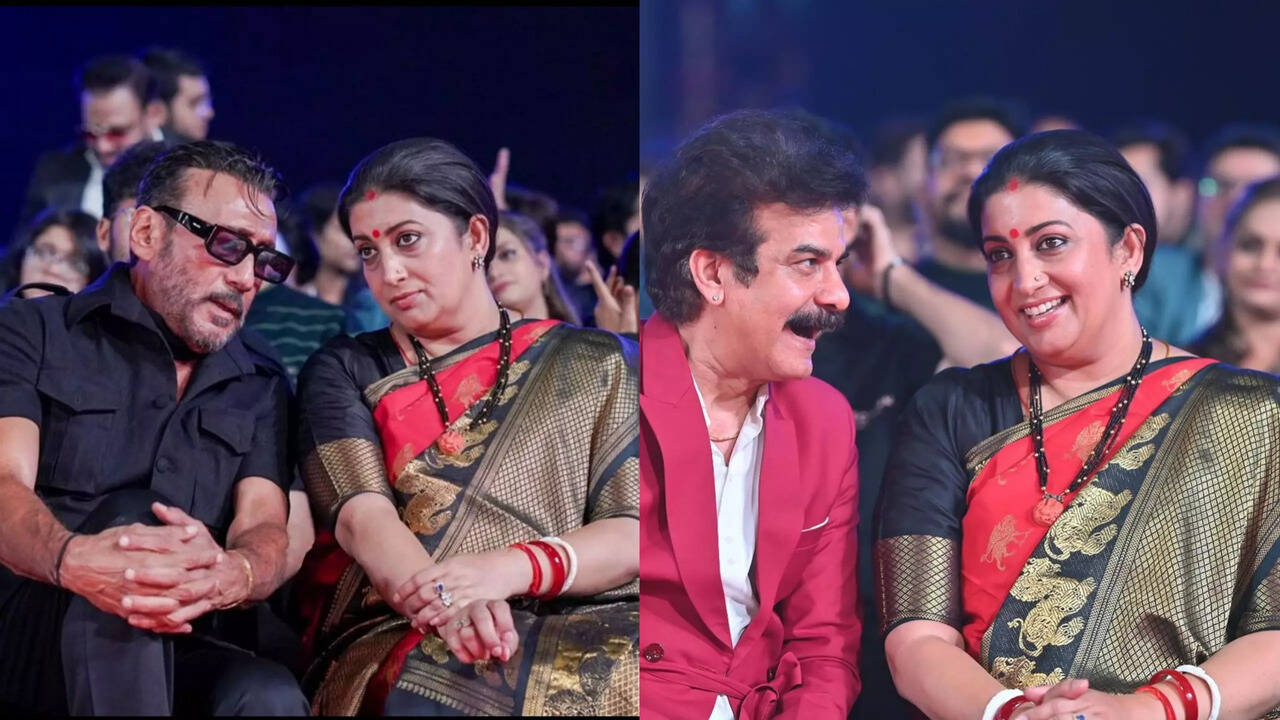 Smriti Irani Discusses Diet Ke Do Prakar With Bhidu Jackie Shroff ...