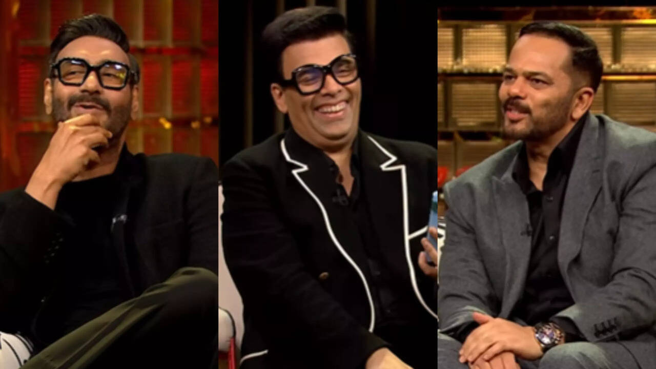 Koffee with Karan 8: Ajay Devgan and Rohit Shetty will visit Karan Johar's show, watch video ...