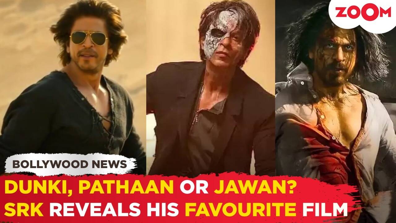 Shah Rukh Khan's Favorite Film Among Jawan, Pathaan, and Dunki Revealed!, News News | Zoom TV