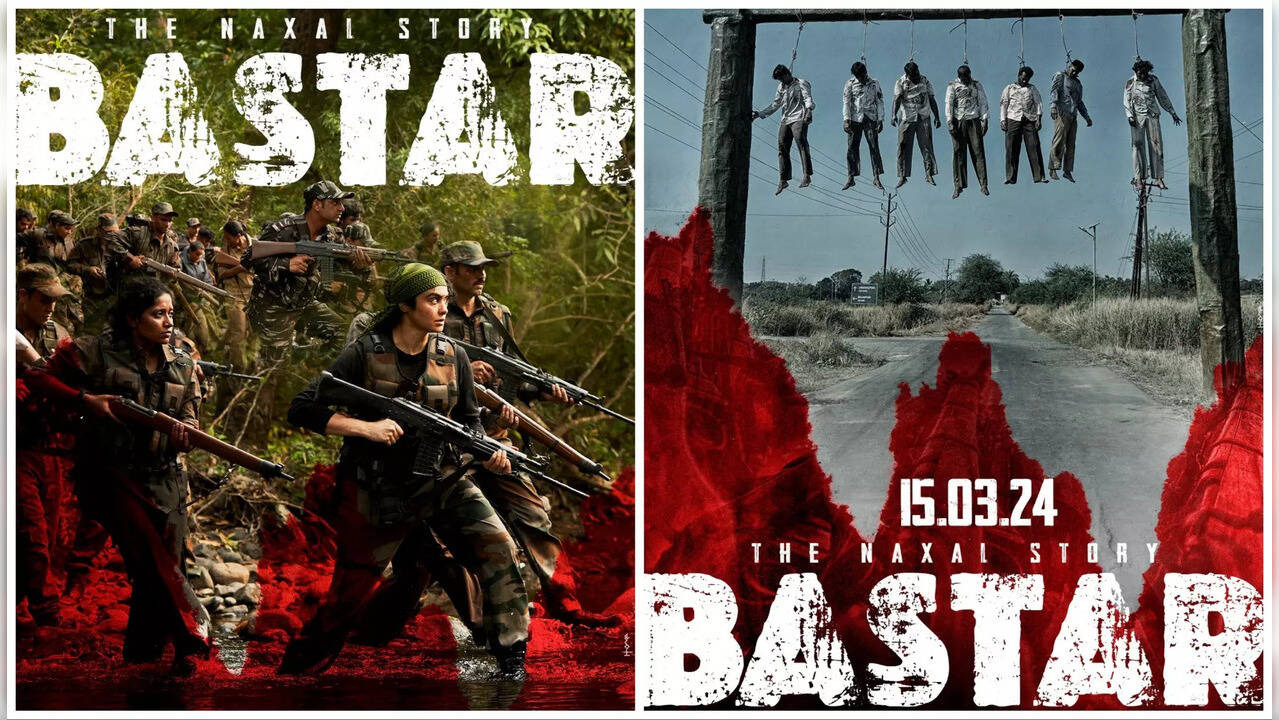 Poster of Ada Sharma's Bastar: The Naxal Story revealed, makers release ...