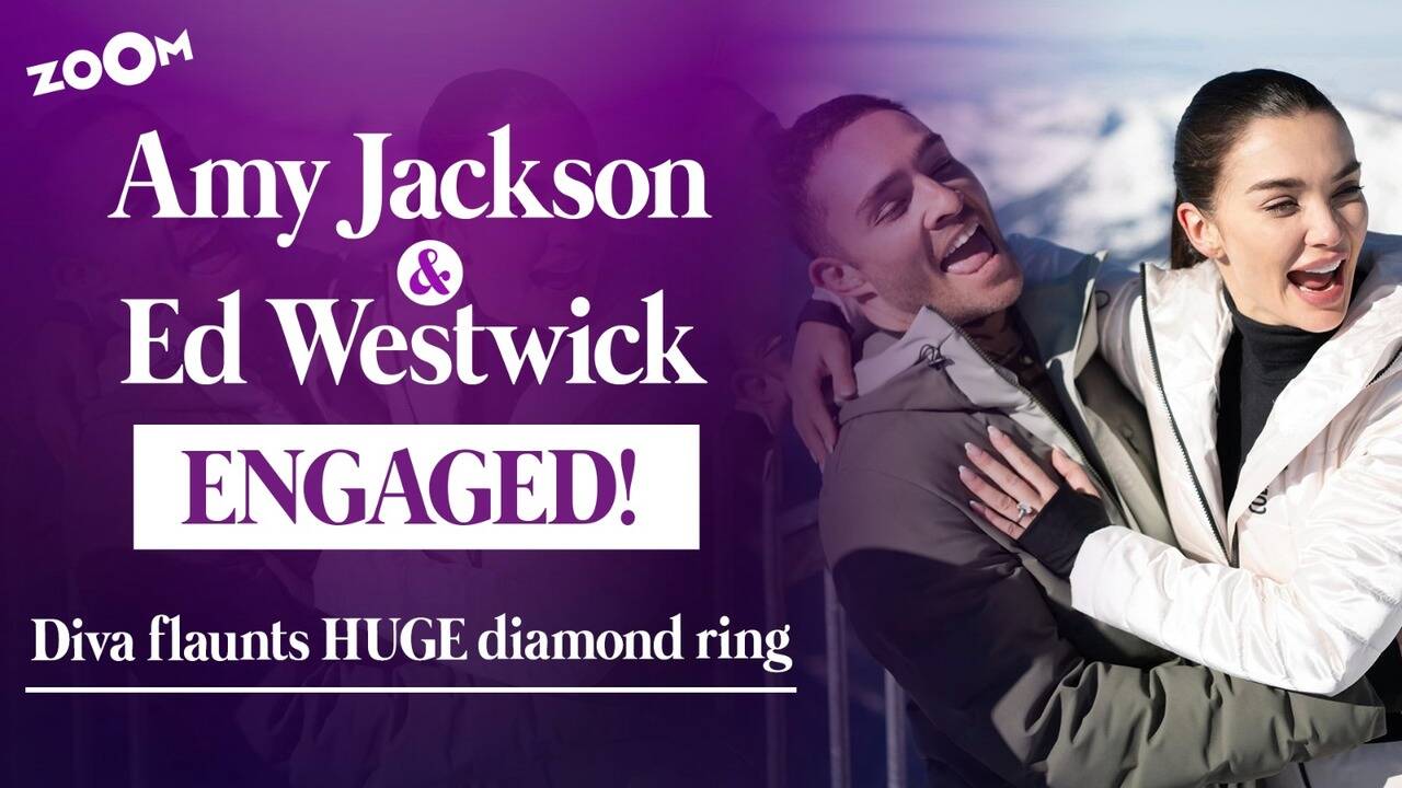 Amy Jackson says YES to her BF Ed Westwick's proposal in Switzerland ...