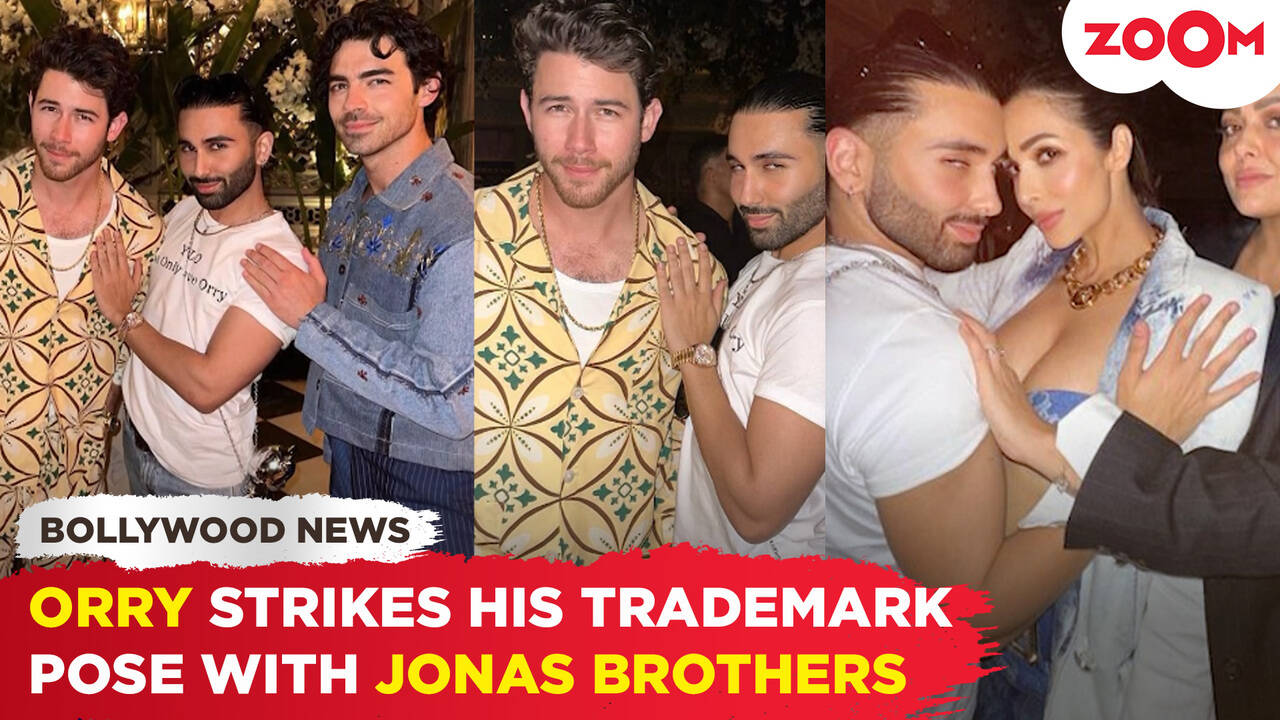 Orry’s ICONIC pose with Nick Jonas & Joe Jonas STEALS the show at Jonas ...