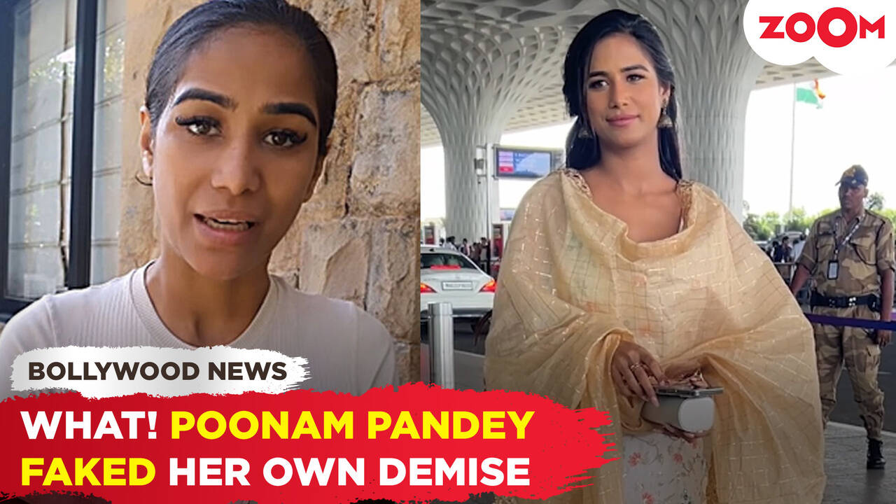 SHOCKING! Poonam Pandey FAKES her death, confesses the real reason ...