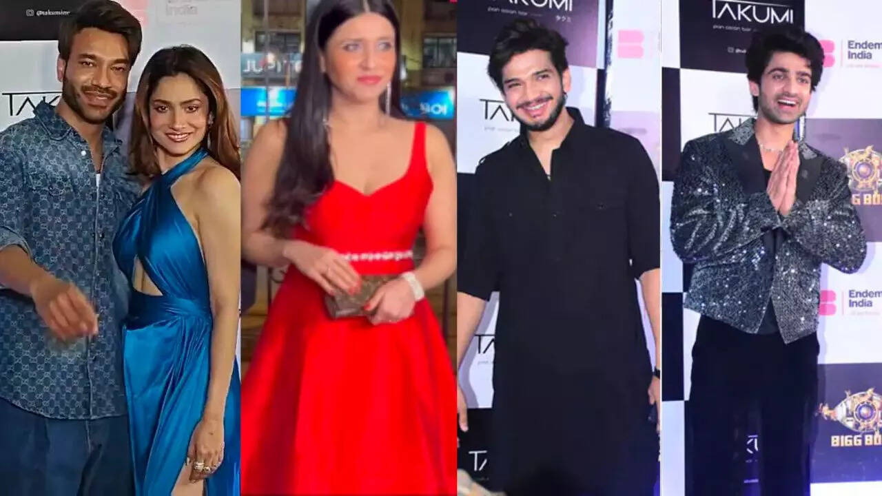 Inside Bigg Boss 17 Success Bash: Munawar Faruqui, Abhishek Kumar ...