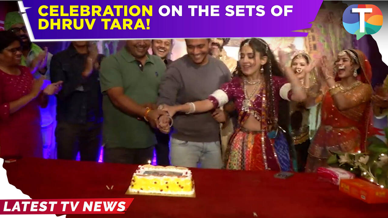 Team Dhruv Tara cuts cake as show completes 300 episodes; Ishaan Dhawan ...