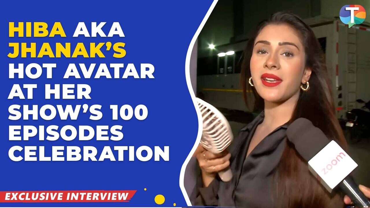 Hiba Nawab’s HOT avatar as she arrives at Jhanak’s 100 episodes party | Exclusive, Telly Talk ...
