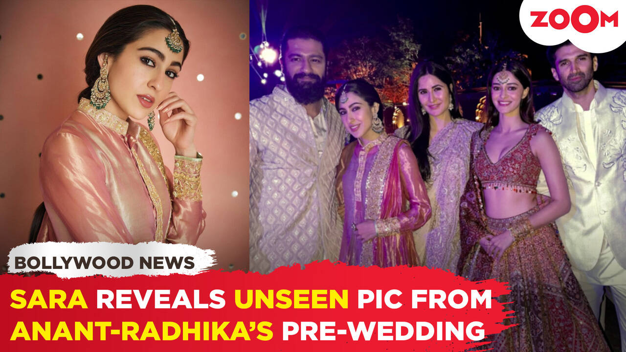 Sara Ali Khan's exclusive pics with Vicky-Katrina & Ananya-Aditya from ...