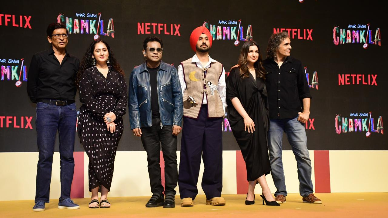 Chamkila Trailer Launch Event Highlights: Diljit Gets Emotional ...