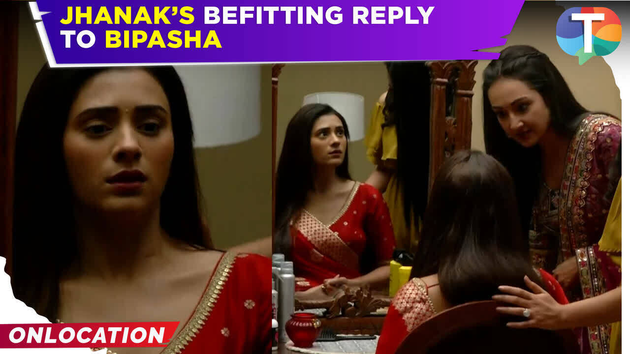 Jhanak update: Jhanak gives a BEFITTING reply to Bipasha as she tries ...