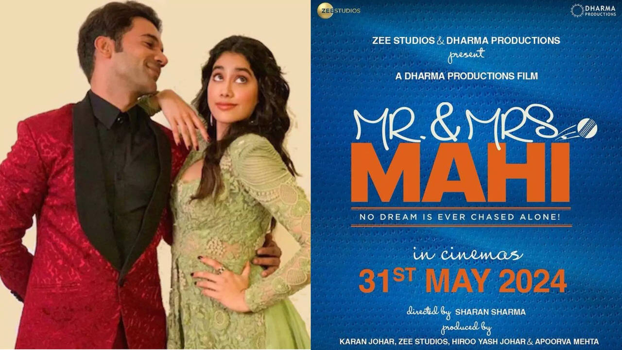 Rajkumar and Janhvi's film Mr. and Mrs. Mahi will be released on this day- राजकुमार और जाहन्वी ...