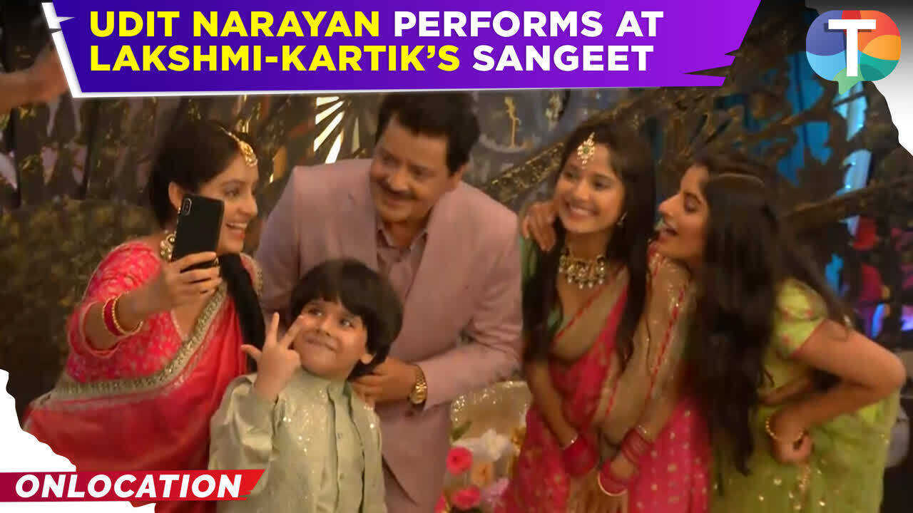 Mangal Lakshmi update: Udit Narayan’s ROCKING performance at Lakshmi-Kartik’s Sangeet ceremony ...