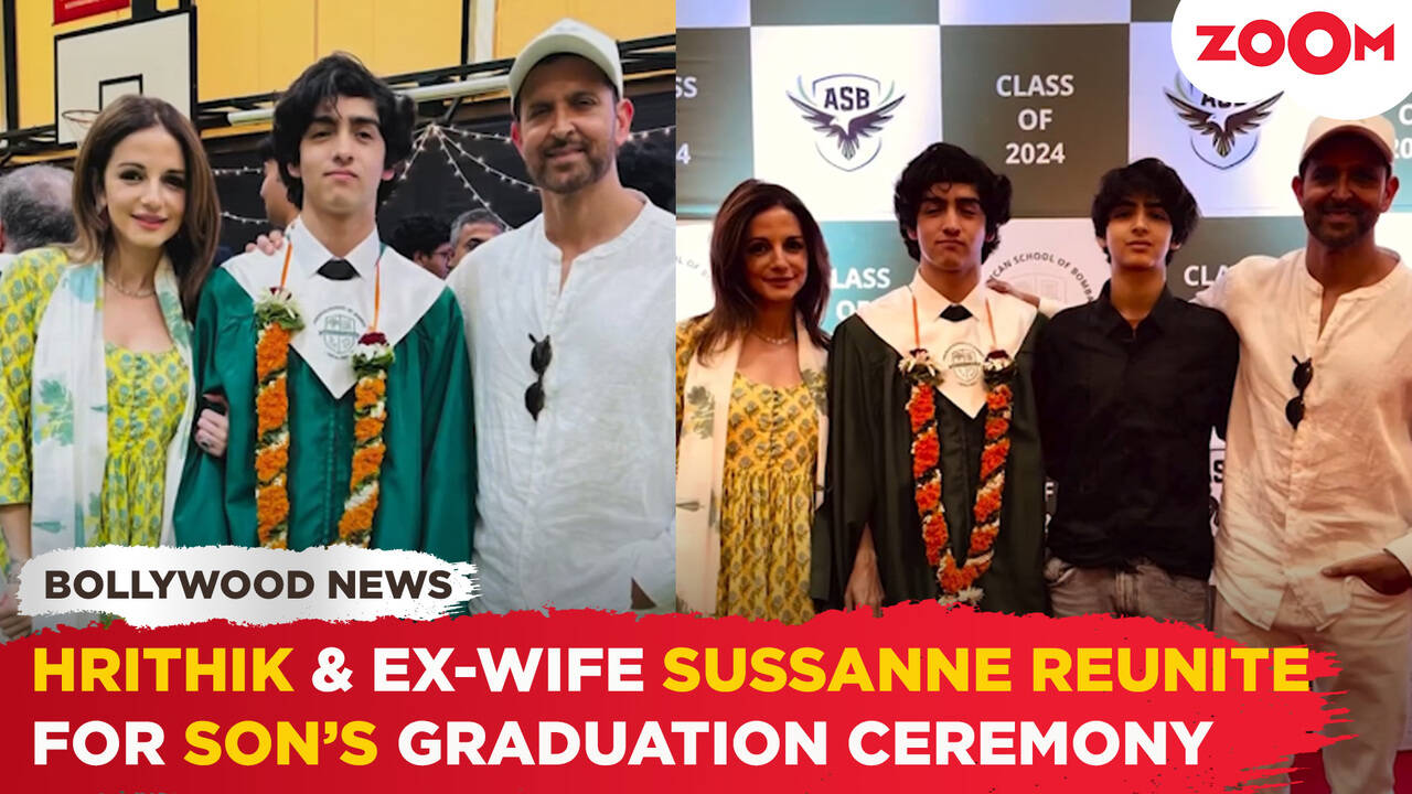 Hrithik Roshan REUNITES with ex-wife Sussanne Khan to celebrate Son ...