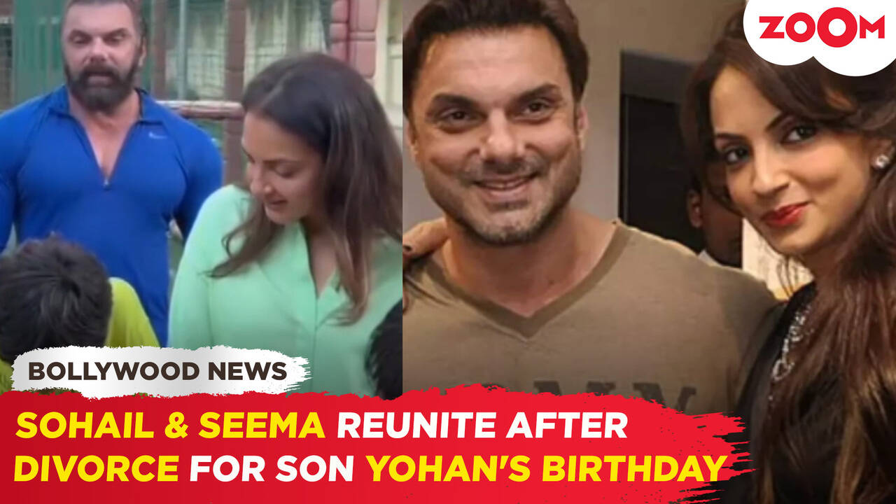 Sohail Khan & Ex-Wife Seema Sajdeh celebrate son Yohan's birthday together post-divorce, News ...