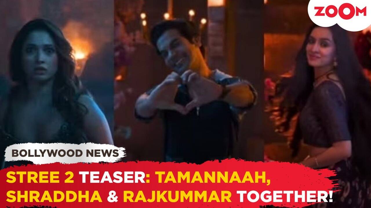 Stree 2 Teaser: Tamannaah collaborates with Shraddha & Rajkummar Rao ...