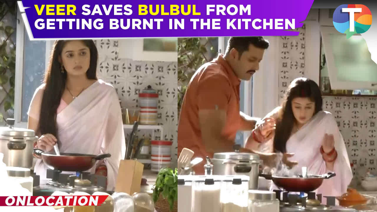 Mera Balam Thanedaar update: Veer SAVES Bulbul from getting her hands burnt in the kitchen, TV ...