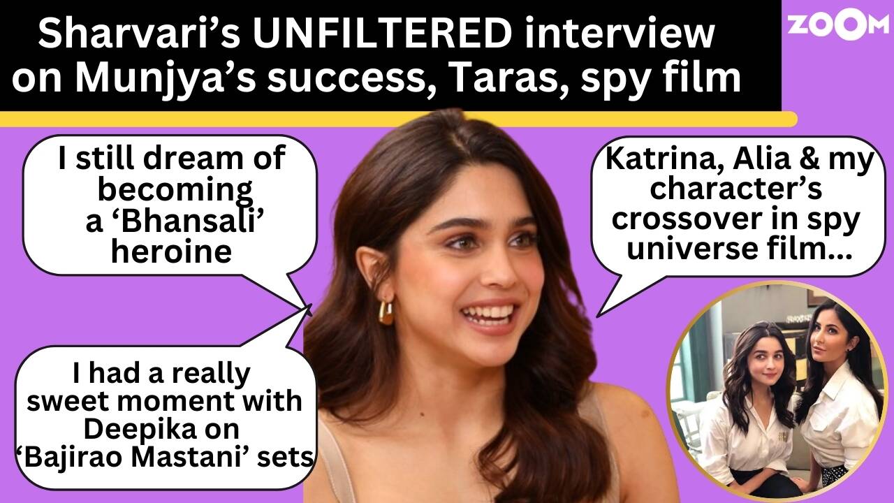 Sharvari Wagh's EXCLUSIVE interview on Munjya, Taras getting love, spy ...