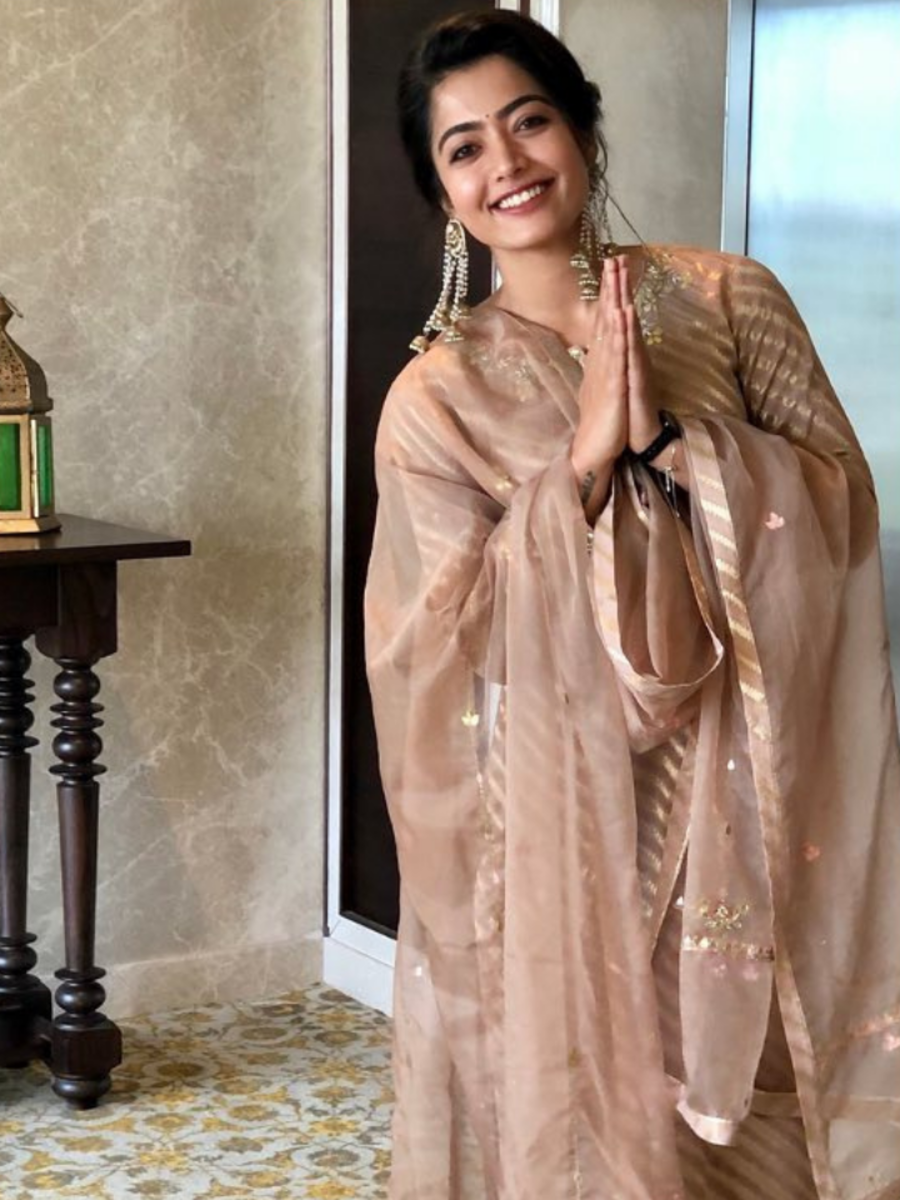 Rashmika Mandanna's ethnic looks for the wedding season
