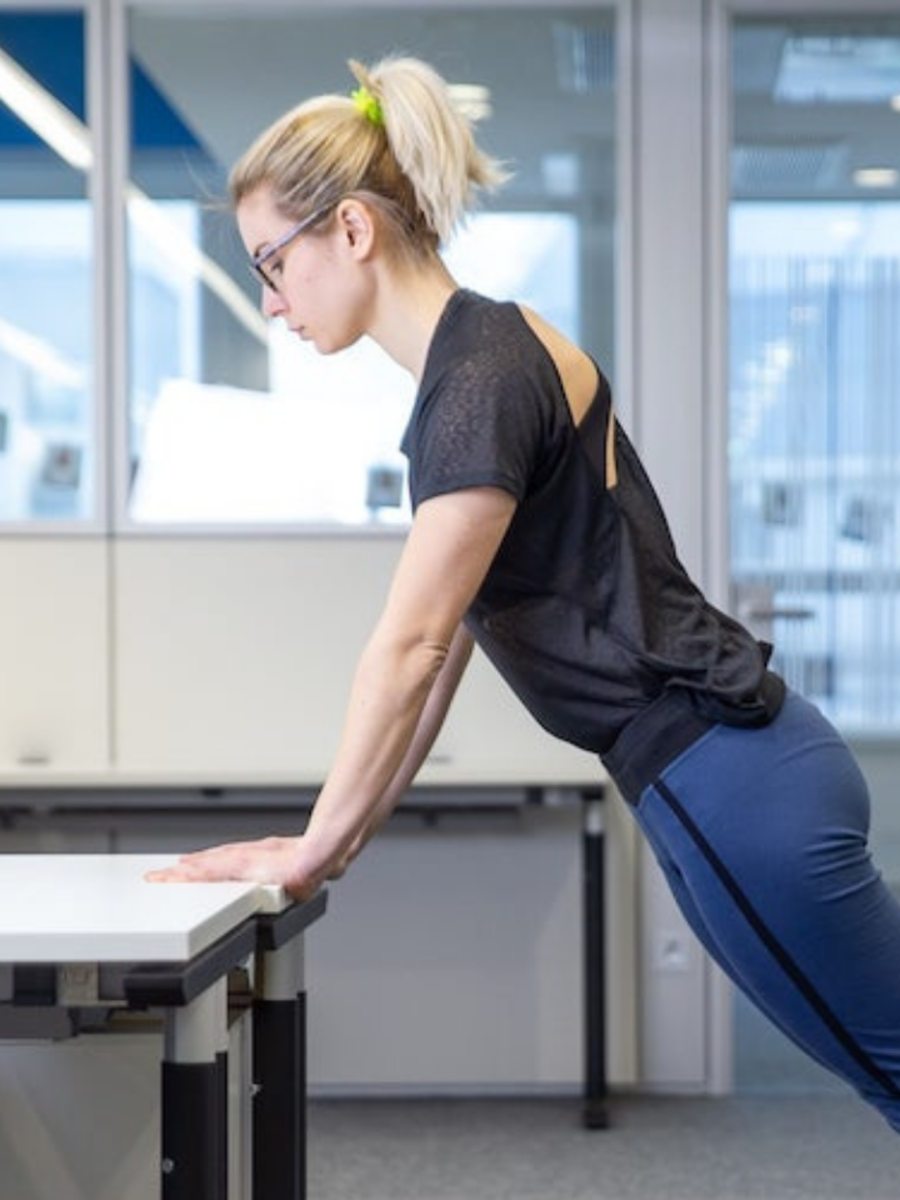 Desk exercises to keep you fit while sitting