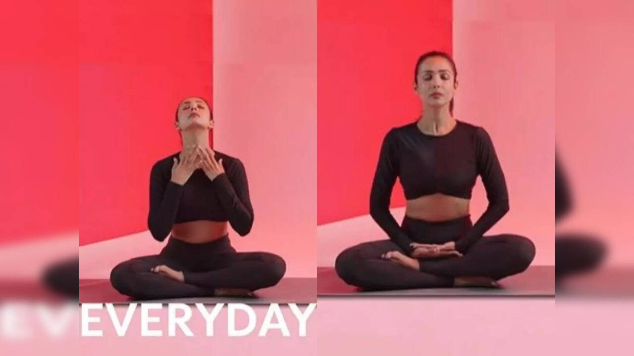 Will face yoga help with dark circles? Malaika Arora answers important ... Will face yoga help with dark circles? Malaika Arora answers important ...
