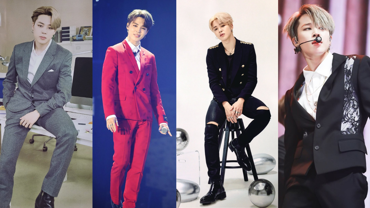 Just 9 photos of Jimin in dapper suits to celebrate the BTS boy’s 26th ...