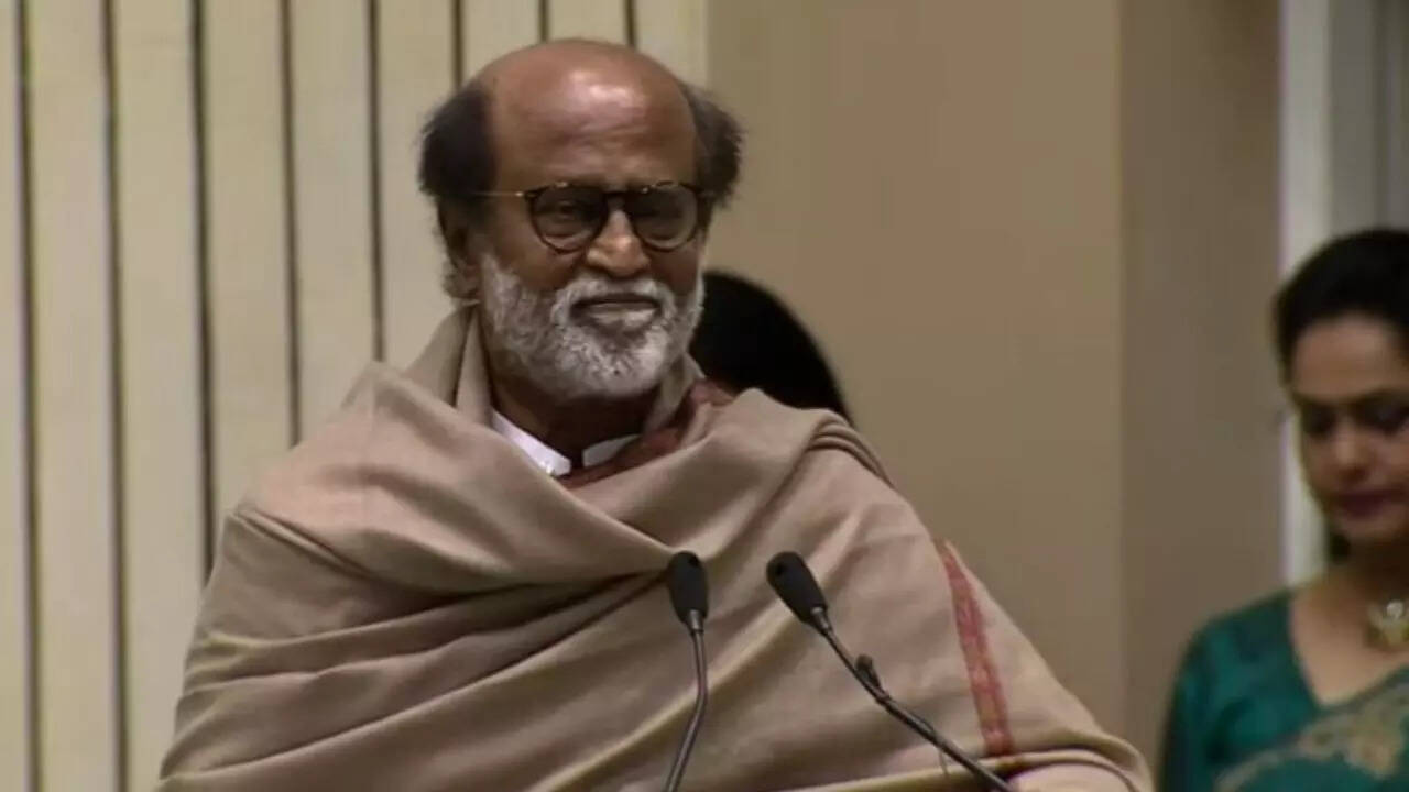 Megastar Rajinikanth dedicates his Dadasaheb Phalke award to former ...