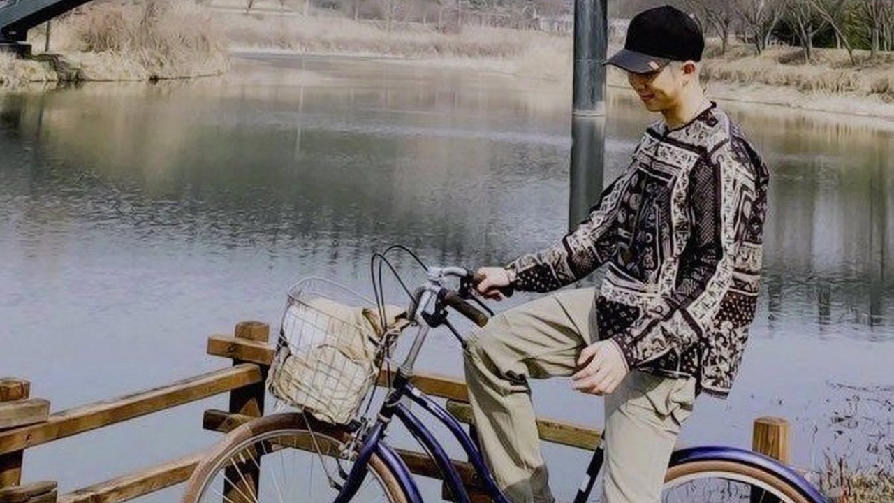BTS' RM may be getting a new bicycle riding buddy very soon; can you ...