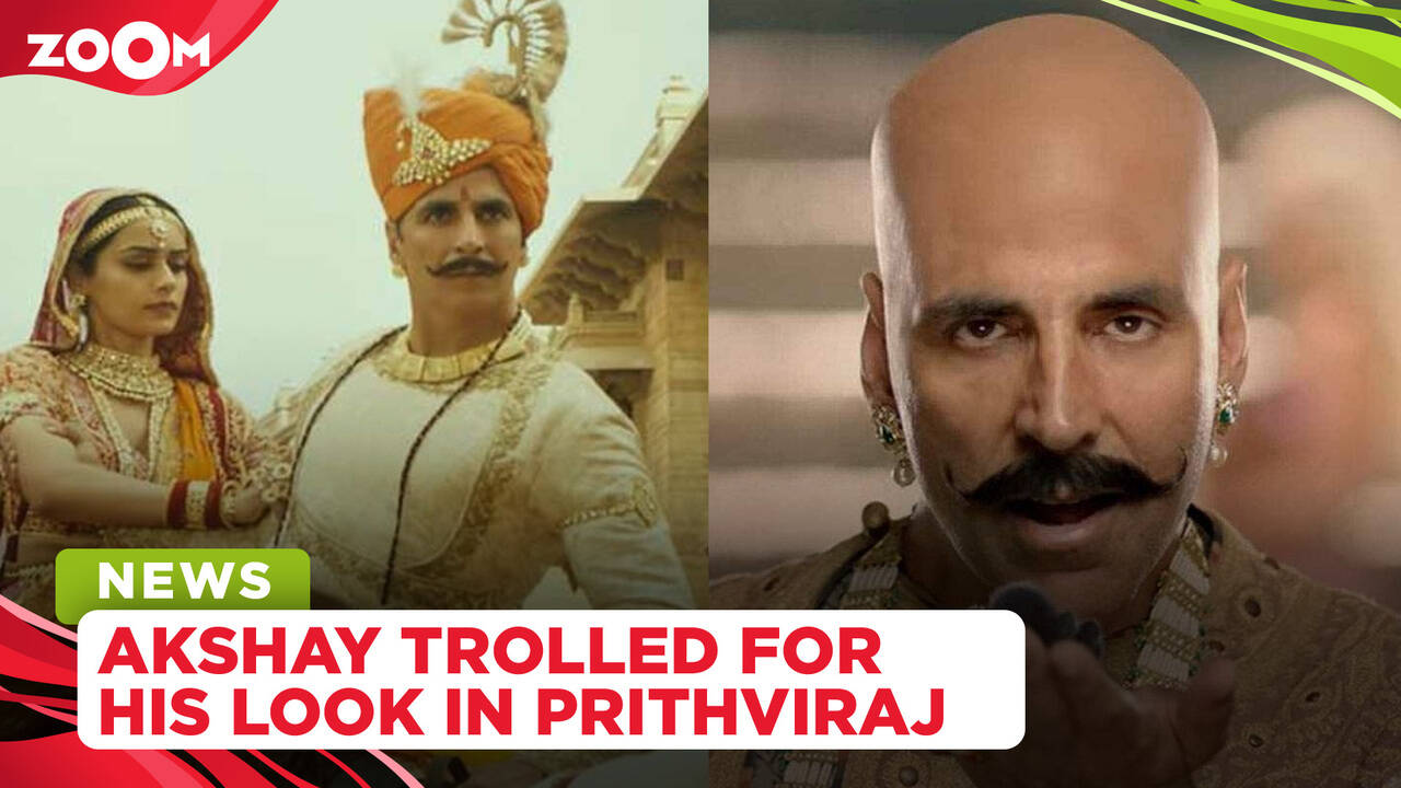 Akshay Kumar TROLLED as fans compare his look in Prithviraj to Bala ...
