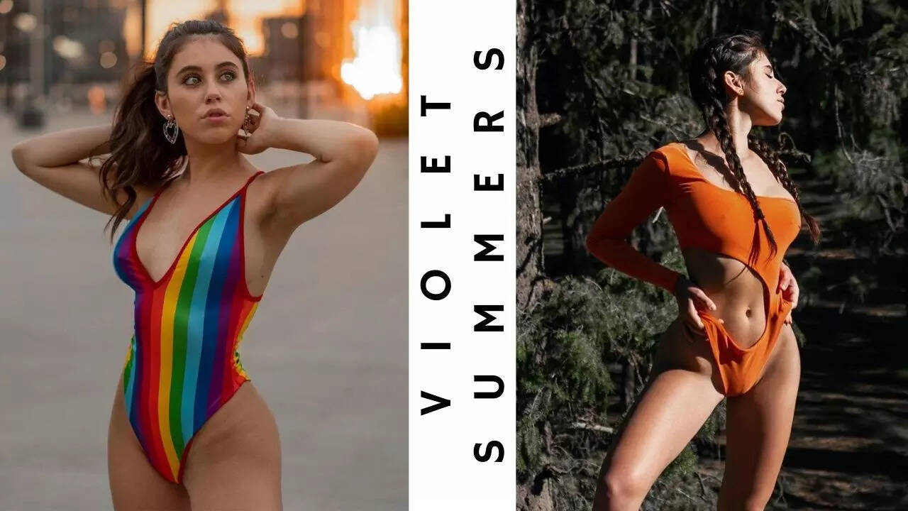 Violet Summers Hot PICS: The young model is giving a sultry definition to her lingerie and ...