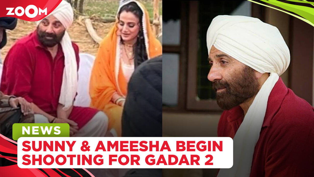 Sunny Deol and Ameesha Patel begin shooting for Gadar 2, share BTS pics ... Sunny Deol and Ameesha Patel begin shooting for Gadar 2, share BTS pics ...