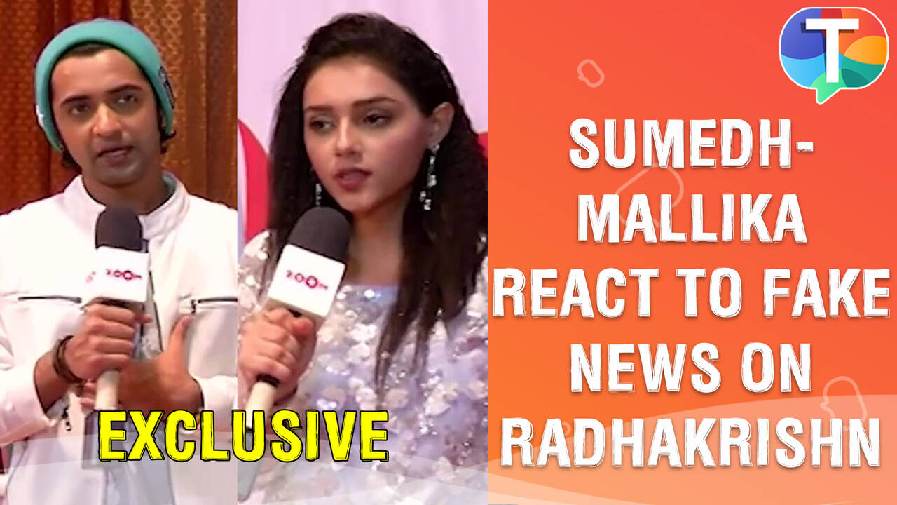 Sumedh Mudgalkar & Mallika Singh REACT to fake news about RadhaKrishn going off-air | Exclusive ...