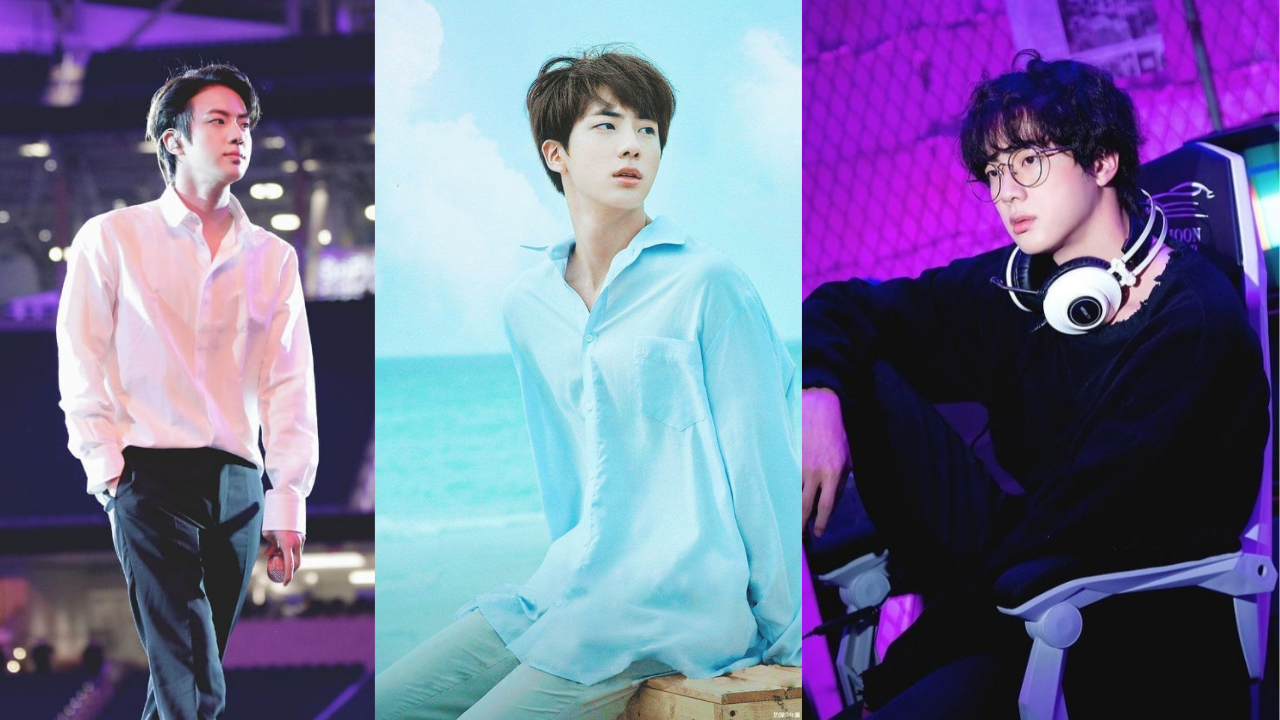 All the times birthday boy Jin from BTS gave models a run for their ...