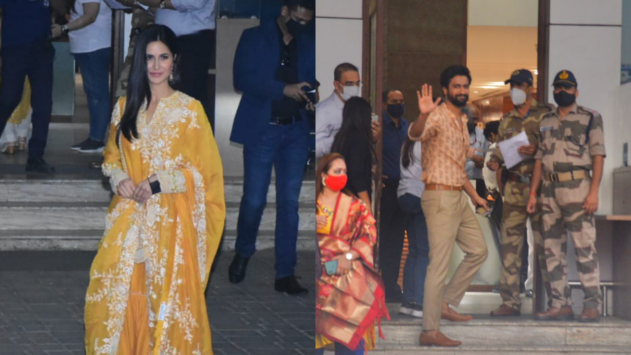 Inside details from Vicky Kaushal and Katrina Kaif's mehendi ceremony ...