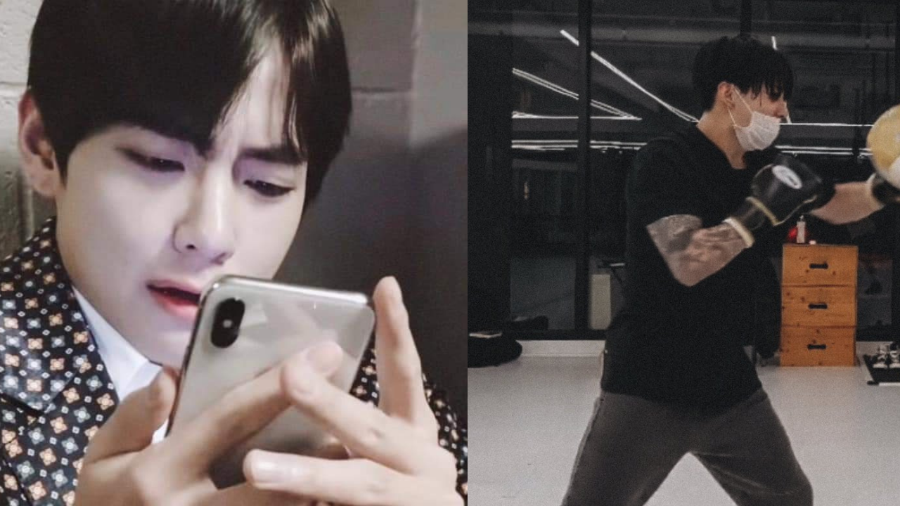 BTS' V sums up our feelings after seeing Jungkook's latest boxing video ...