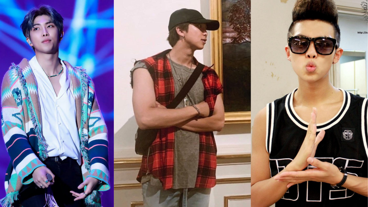 BTS' RM's muscles have had a massive transformation since 2013; take a ...
