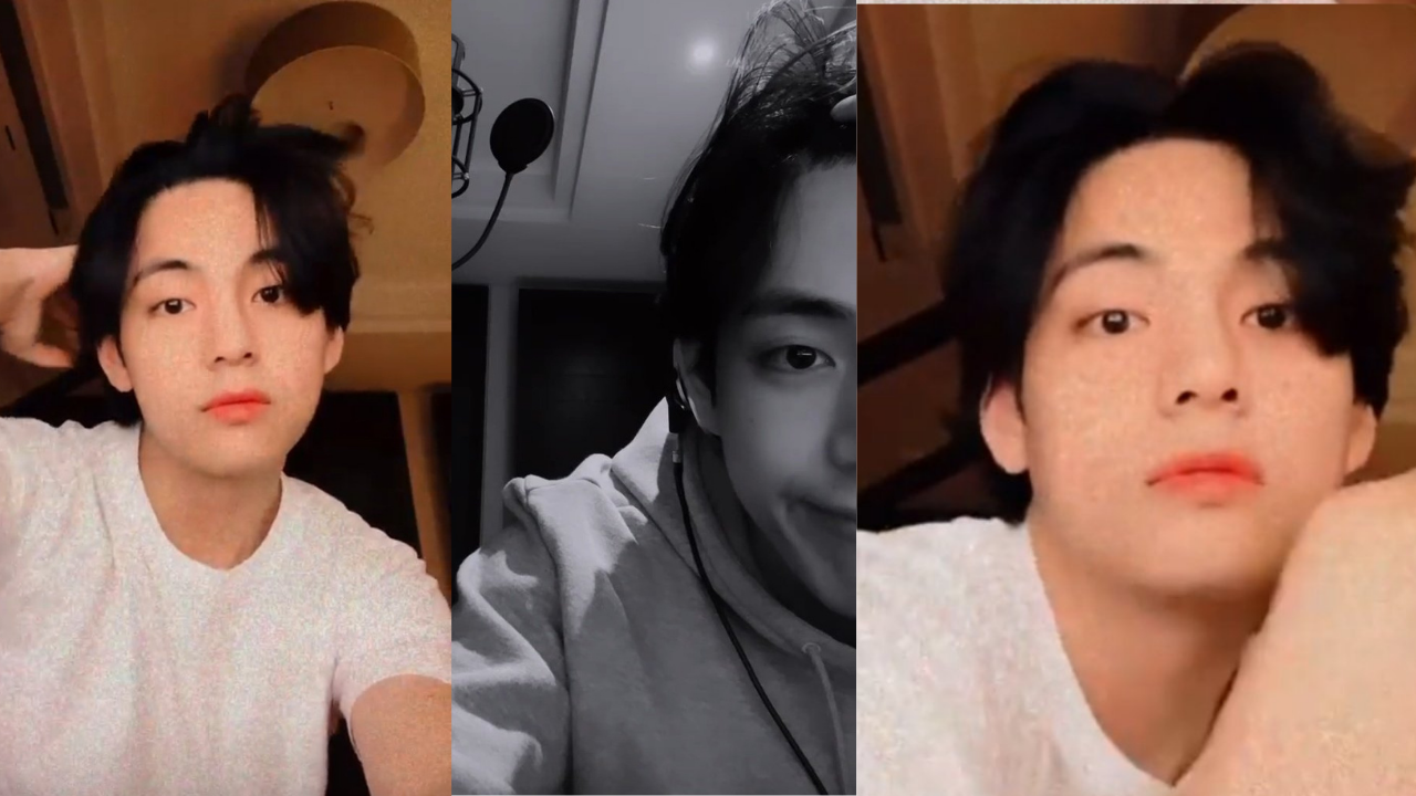 V's good night wish features a mighty snore; check out latest goofy ...