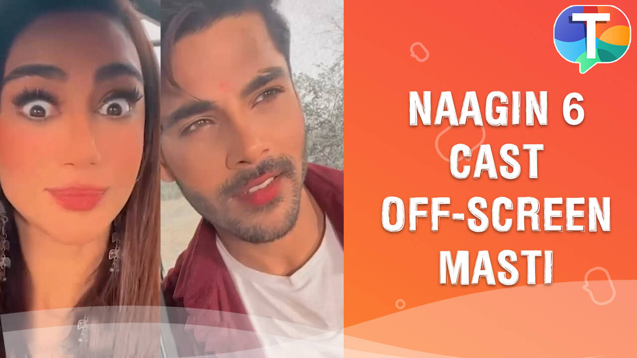 Naagin 6 Behind The Scenes Maheck Chahal And Simba Nagpals Off Screen Masti