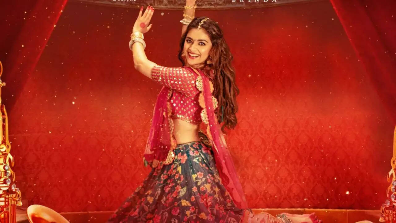 Keerthy: Keerthy Suresh looks resplendent in first look poster of her debut music video Gandhari ...