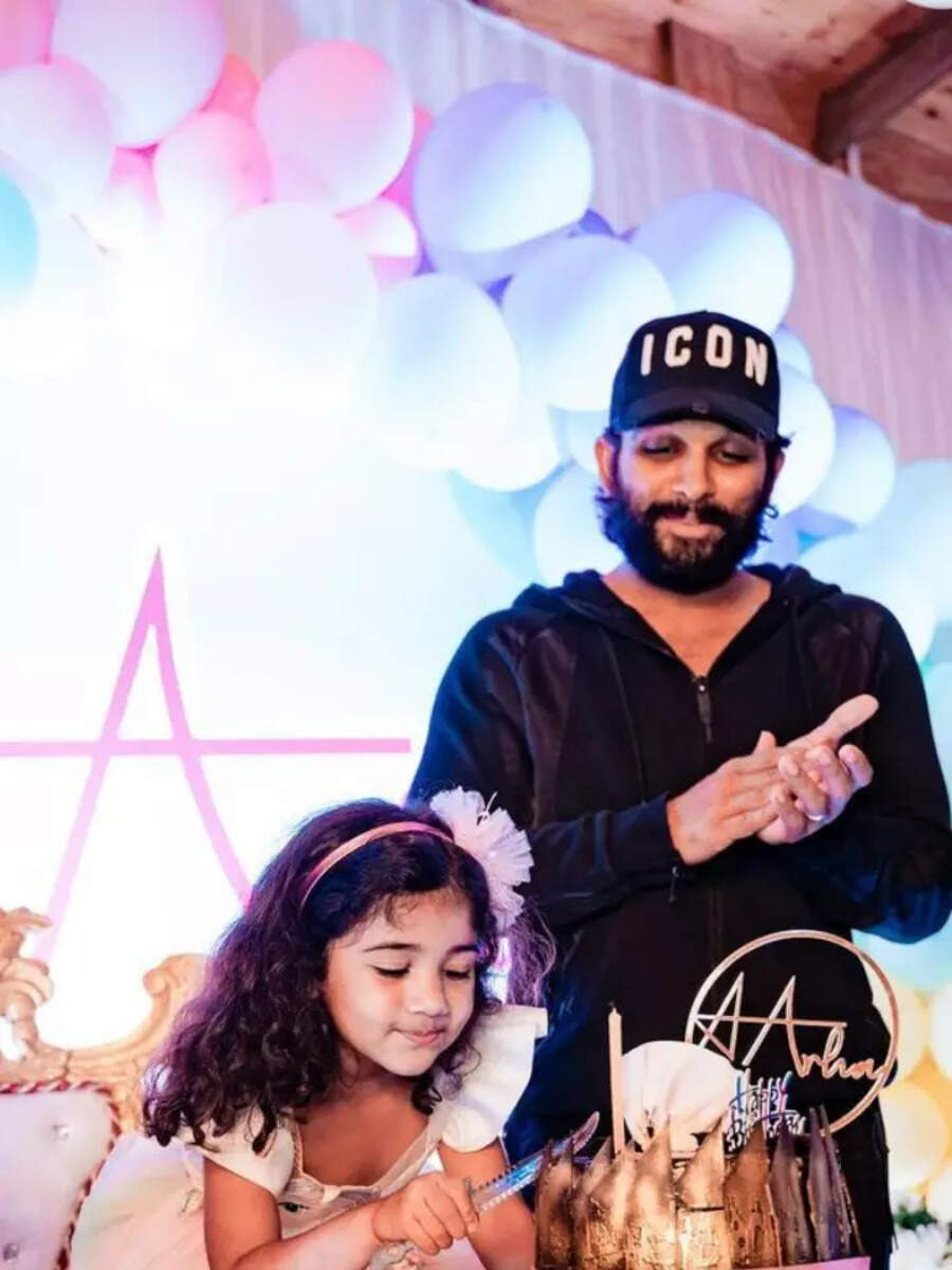 Cutest dresses worn by Allu Arjun's daughter Arha